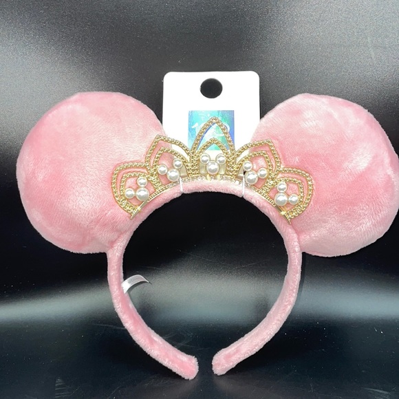 Disney | Accessories | 24hr Drop Disney Plush Minnie Princess Crown ...